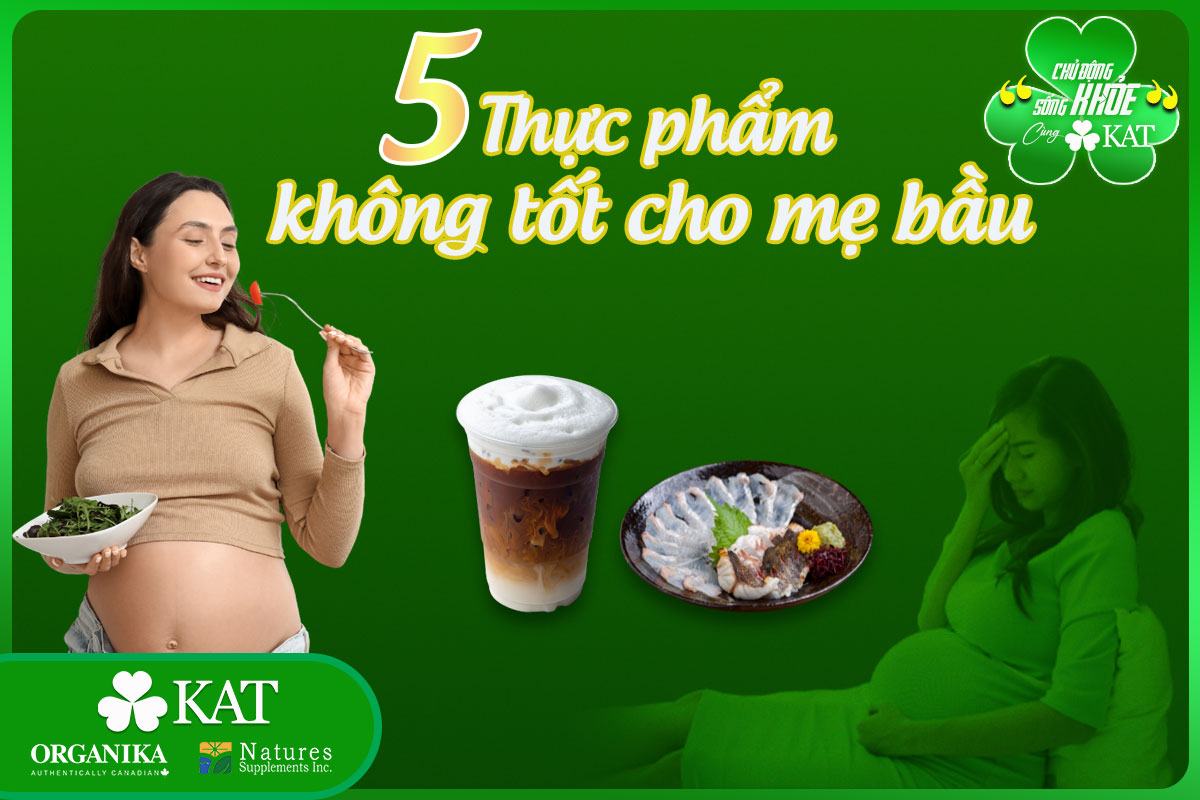 5 thực phẩm không tốt cho mẹ bầu - Kiến thức y dược